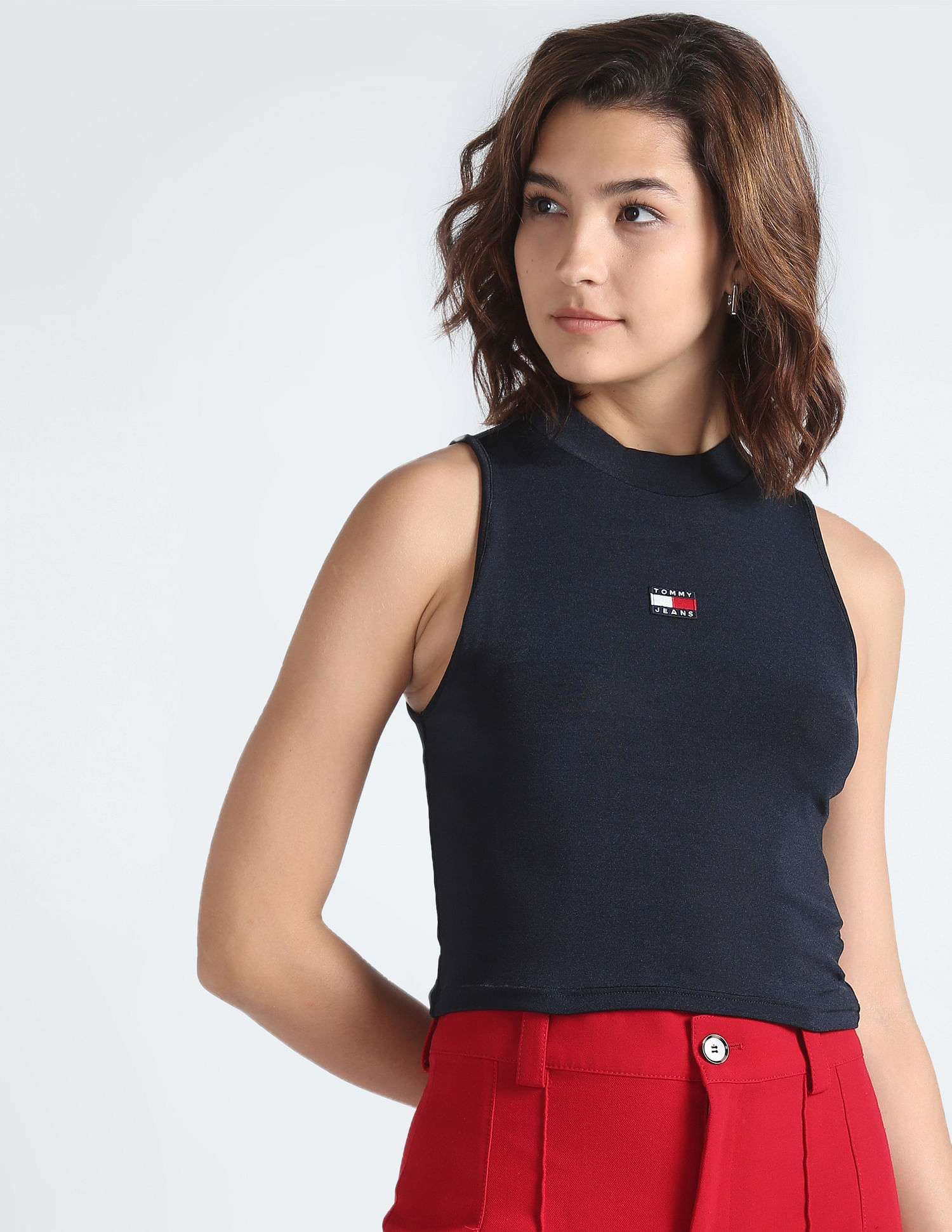 Tommy hilfiger sleeveless t shirt store