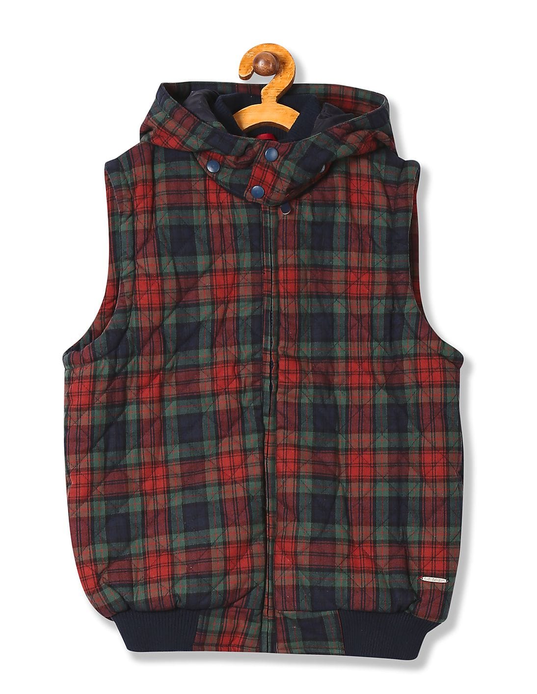 Buy Boys Boys Check Hooded Jacket online at NNNOW.com